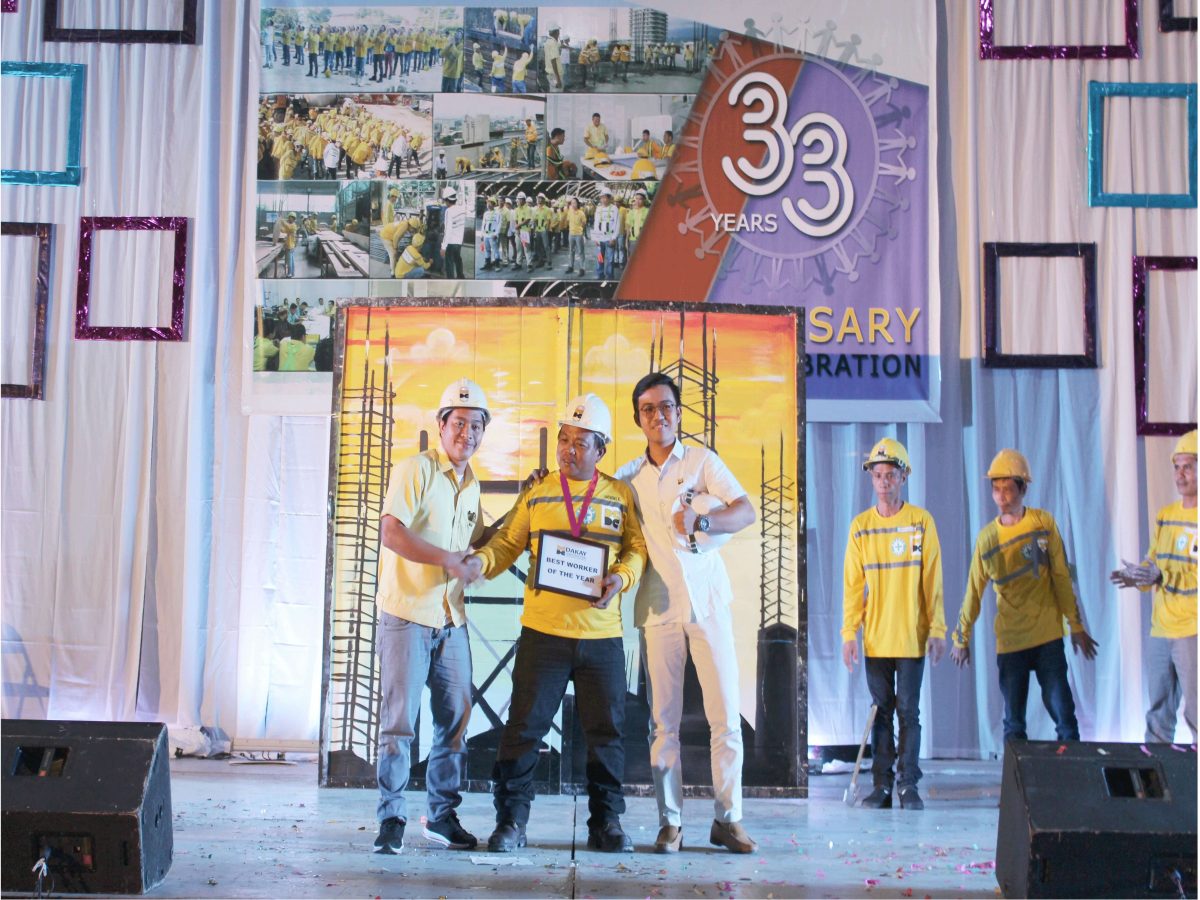 DCDC turns 33 – Dakay Construction and Development Corp.